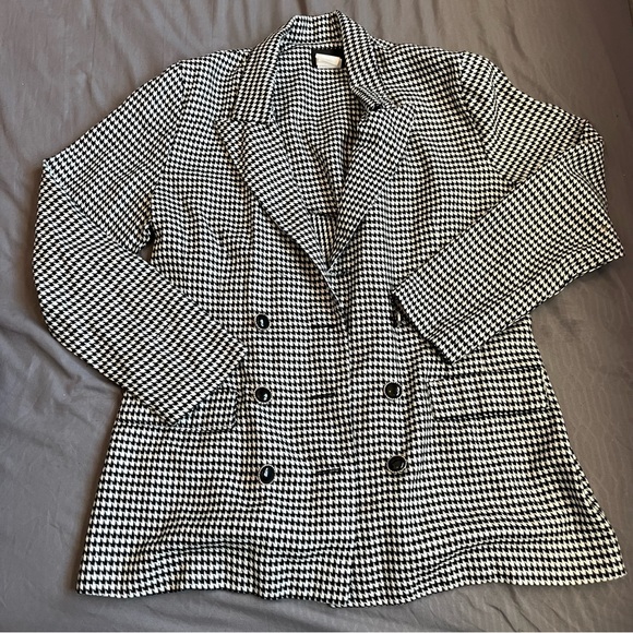 Separate Issue | Jackets & Coats | Classic Black And White Checkered ...